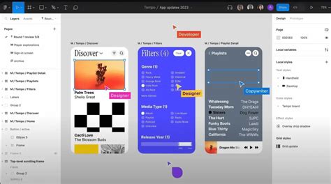 Figma Clone Using HTML CSS JavaScript And ReactJs Library