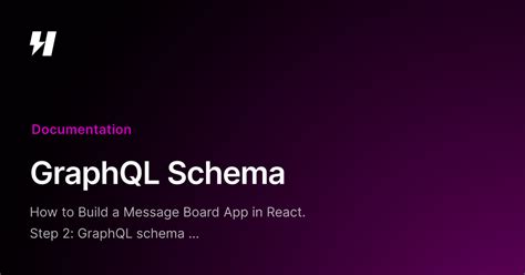 Graphql Schema Dgraph