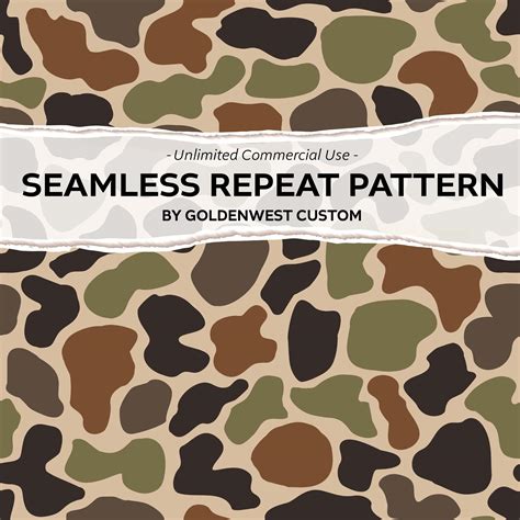 Camo Pattern Old School Camo Duck Duck Camo Design Hunting Camo