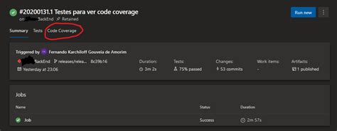 Code Coverage Tab Doesnt Appear Even With Published Cobertura Files · Issue 12254 · Microsoft