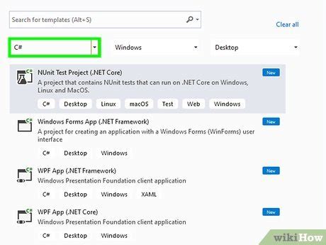 How To Create A Program In C Sharp Steps With Pictures
