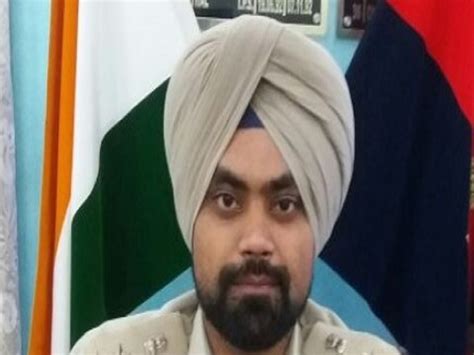 Ssp मानवजीत सिंह ढिल्लो को विवादित बयान पर Adg ने भेजा कारण बताओ नोटिस