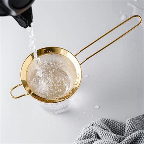 Flour Sieve Fine Mesh Strainer Handheld Icing Suga Grandado