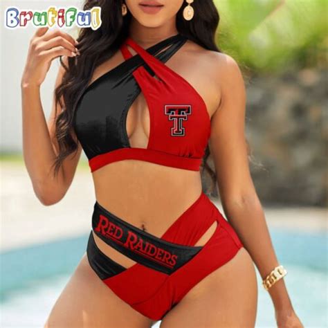 Houston Cougars Women Bikini Set Sporty Bikini Sets