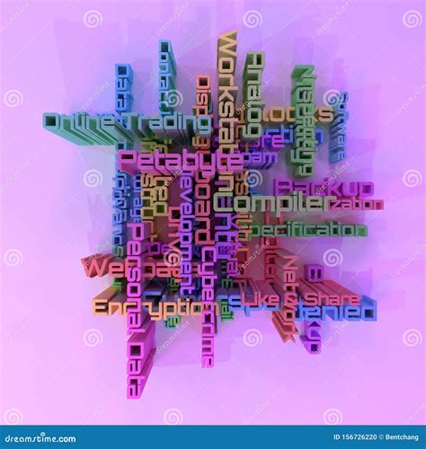 Ict Information Technology Keyword Words Cloud For Web Page Graphic