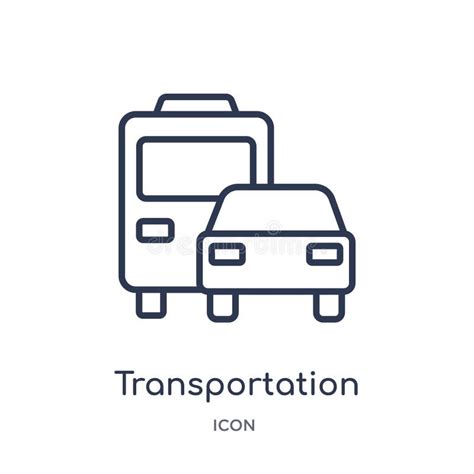 Linear Subway Icon From City Elements Outline Collection Thin Line Subway Vector Isolated On