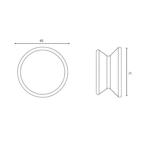 Billy Lacquered Walnut Furniture Knob La Quincaillerie