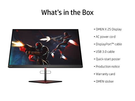 Customer Reviews HP OMEN OMEN X 24 5 LED FHD G Sync Compatible Gaming