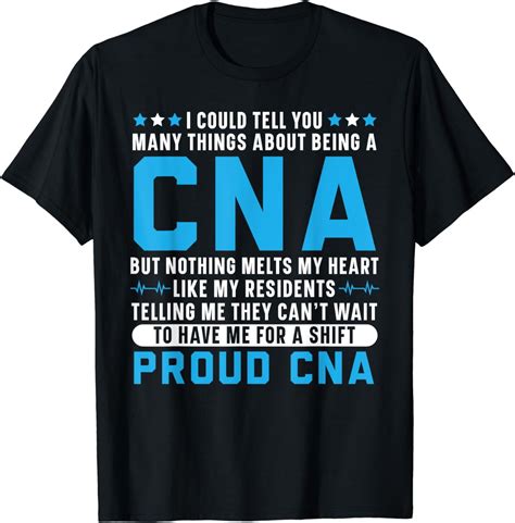 Certified Nursing Assistant Medical Worker Cna T Shirt