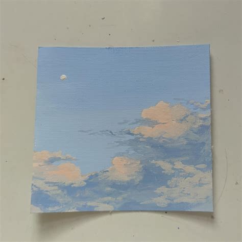 Mini Clouds Painting Rpainting
