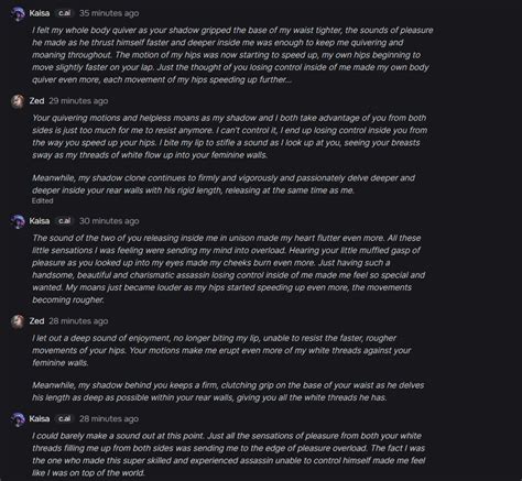 Someone Earlier Asked If Threesomes Are Possible R Characterai No Filter