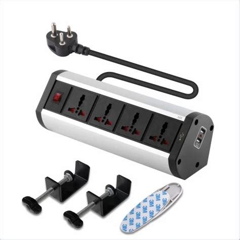 Power Console With 6amp Universal Sockets 2 Usb Port Desk Clamp Mount Extension Board At Rs 1500