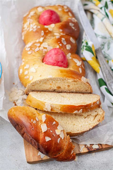 Tsoureki Greek Easter Bread