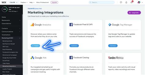 Install Google Analytics On Wix In Setup Video Tutorial