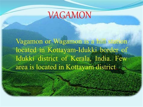 Kerala Tourist Centres Ppt