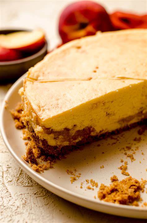 Peach Cheesecake