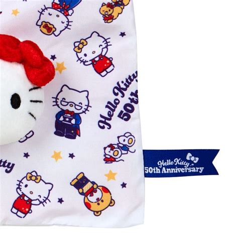 Sanrio サンリオキャラクターズ ボアフェイス巾着（ハローキティ50周年） サンリオオンラインショップ 通販 Yahooショッピング