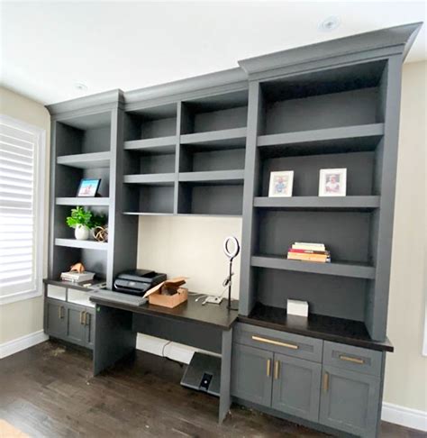 7 Built In Desk Ideas For Your Home Office Riverside Millwork Group