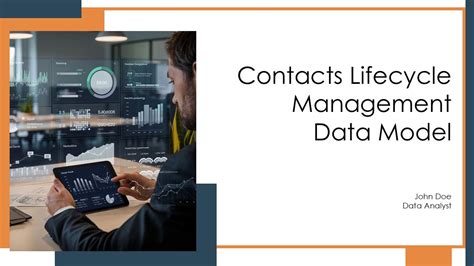 Contacts Lifecycle Management Data Model Ppt Demonstration Acp Ppt Slide