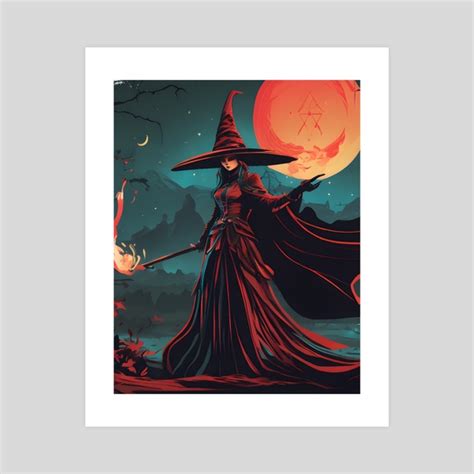 Dark Magician Girl Mystic Aurora An Art Print By Jodi Berg Inprnt