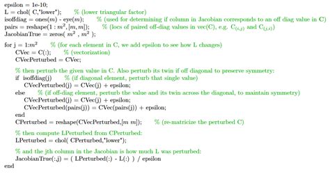 Linear Algebra Attempting To Differentiate The Cholesky Decomposition