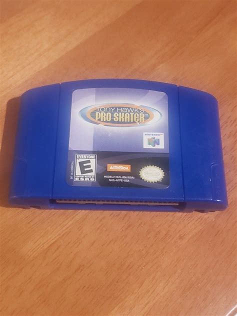 Nintendo 64 Tony Hawk Pro Skater Game Cartridge Tested Working For Sale
