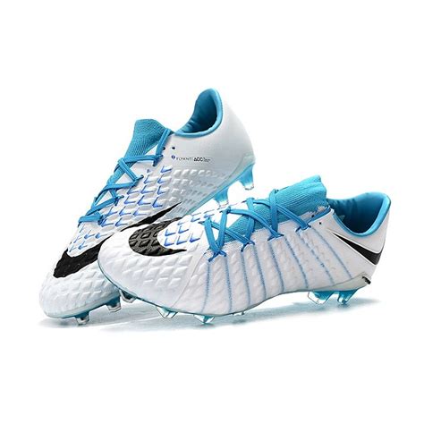 Nike Hypervenom Phantom Iii Fg Zapatillas De Futbol Blanco Azul