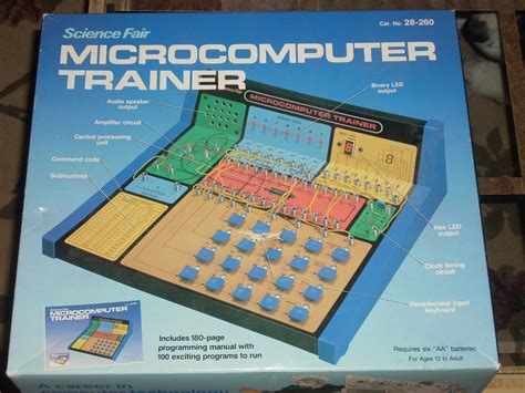 Science Fair Microcomputer Trainer Radio Shack Cat No 28 260 Manual