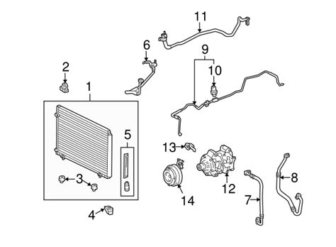 Lexus Oem Tube Accessory Ass Part 88710 0e040 Oem Vehicle Parts