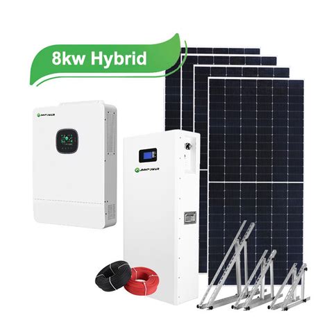 8kw Hybrid Solar Power System Jmhpower