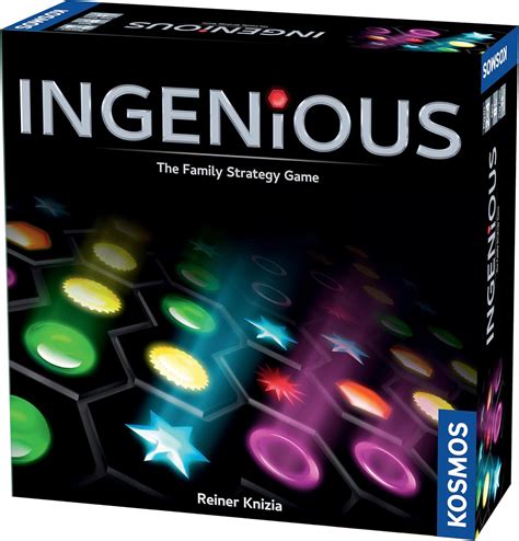 Thames And Kosmos Ingenious Board Game 1 4 Players Ages 8 Amazon