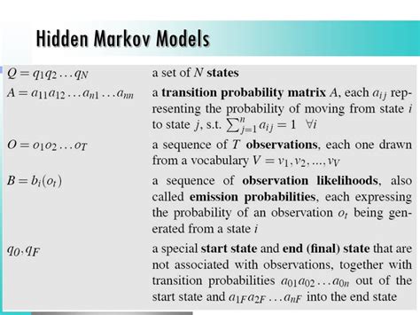 PPT Hidden Markov Models PowerPoint Presentation Free Download ID 3561467