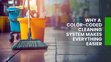 Why A Color Coded Cleaning System Makes Everything Easier Sani Chem