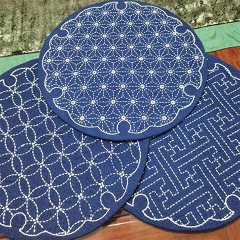 Sashiko Dragonfly Etsy