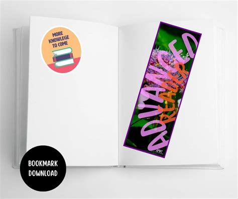 Printable Advanced Reader Bookmark Early Reader Bookmark Etsy R