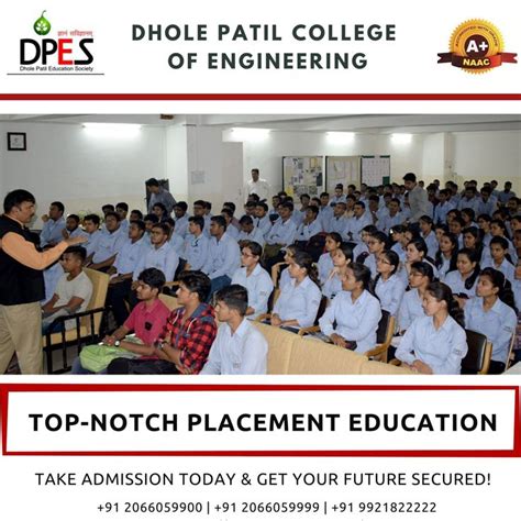 We At Dhole Patil College Of Engineering Offer Quality Education