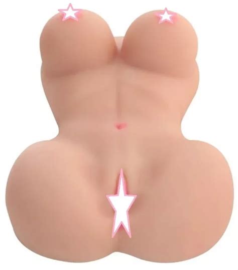 MASTURBATEUR HOMME RÉALISTE Buste Fessier Seins Vagin Anus Artificiel