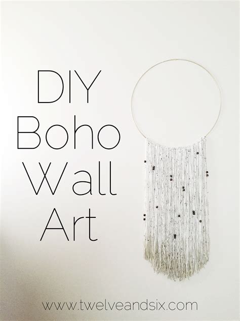 Diy Boho Wall Art Typical Katie