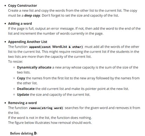 Solved A Wordlist Class Part 1 75 Points Create A Class