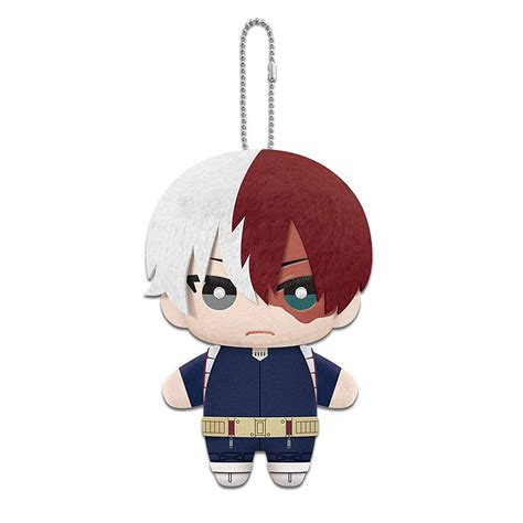 My Hero Academia 6 Inch Todoroki Plush Dangler Free Shipping