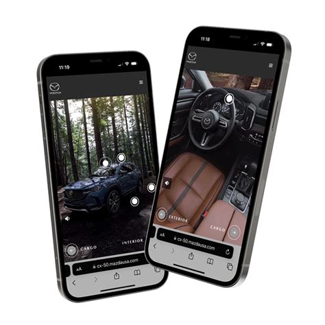 Mazda CX 50 Immersive Web Experience