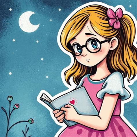 Curious Bookworm Girl