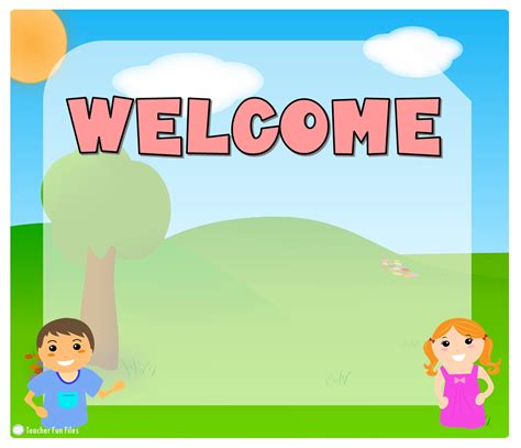 Teacher Fun Files Classroom Welcome Banners