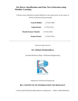 Fillable Online Iris Flower Classification Project Using Machine