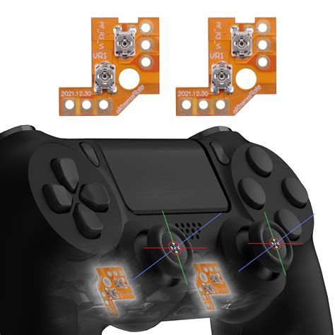 Extremeratedrifix Thumbsticks Drift Fix Repair Kit For Ps4 Slim Pro