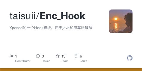 Github Taisuiienchook Xposed的一个hook模块，用于java加密算法破解