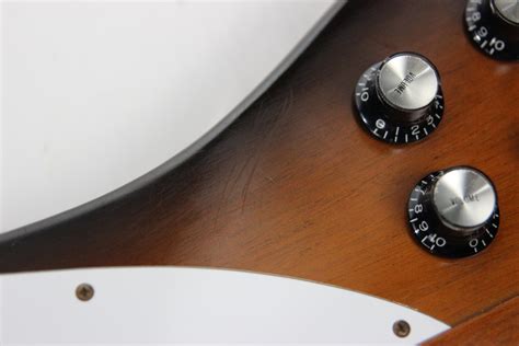 1992 Gibson Firebird V Reverse Reissue Vintage Sunburst W Original