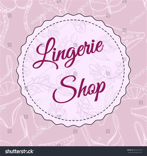 Lingerie Shop Vector Logo Sexy Underwear Stock Vector Royalty Free Shutterstock