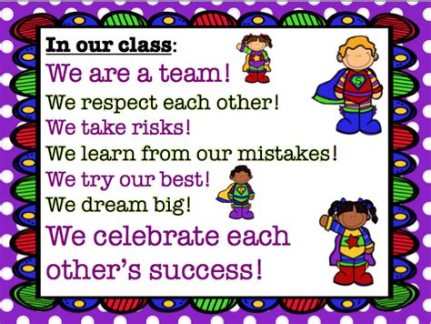 Pin By Katie Fadenrecht On School Class Motto 2nd Grade Class