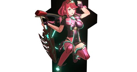 3d Xenoblade Pyra Pyra Pixiv
